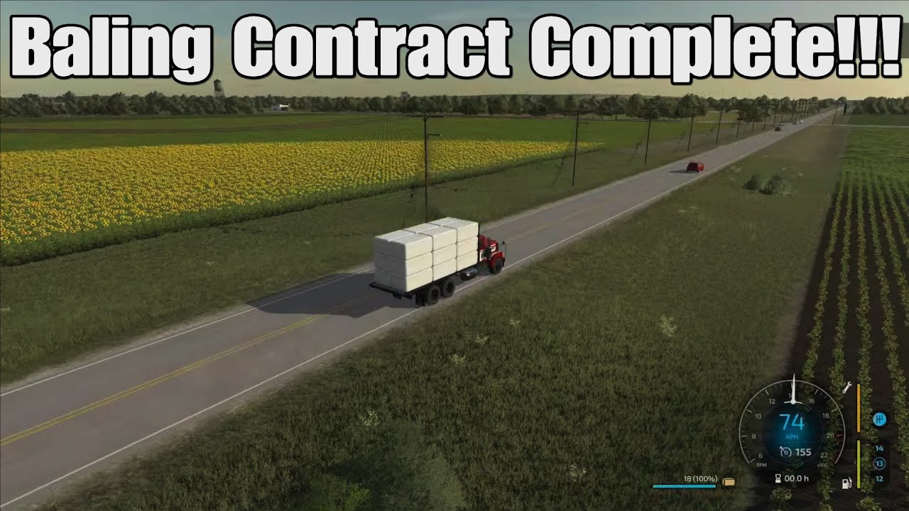 Wymark, Canada: Solo: Episode #6. Baling Contract Complete ...