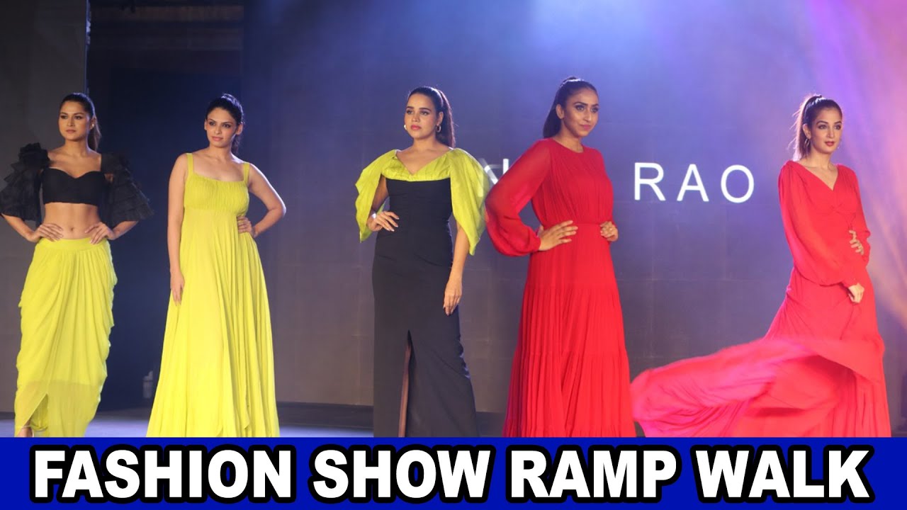 FASHION SHOW RAMP WALK- Sai Institutions - YouTube