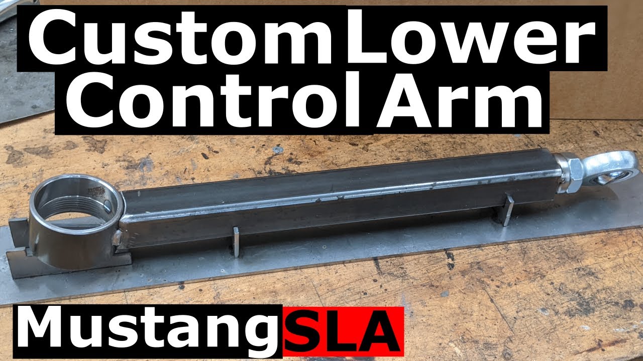 Double Wishbone Lower Control Arm Fabrication - YouTube