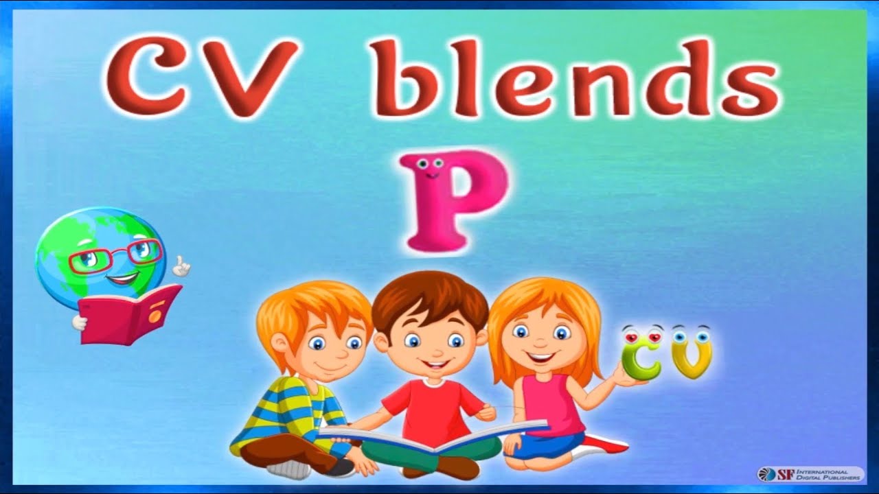 Reading Foundation - Consonant Vowel Blends of Letter P - YouTube