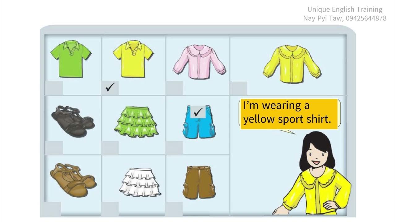 Grade 2 English အင်္ဂလိပ်စာ သင်ရိုးသစ် Unit 6 Lesson 1 နားထောင်၍အမှန်ရွေးခြစ်ပါ Youtube