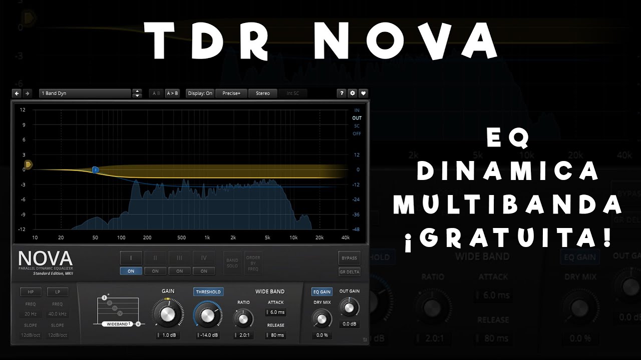 TDR Nova - EQ Dinamica ¡GRATUITA! - YouTube