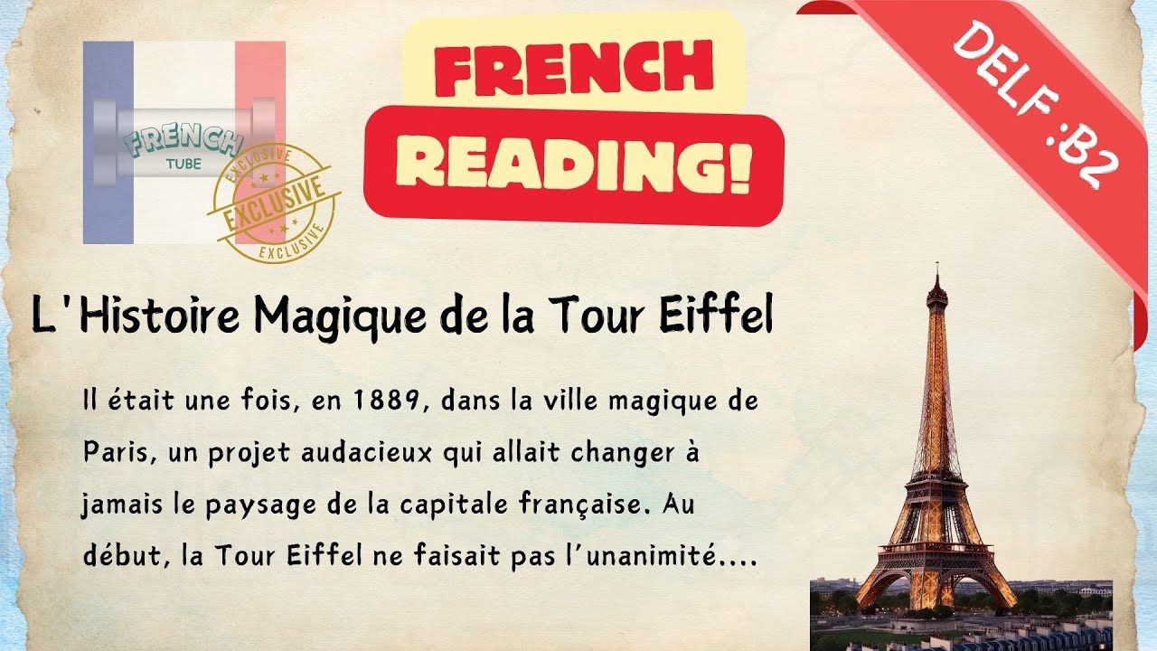 French Reading for Intermediate Level | DELF B2 | French History ...