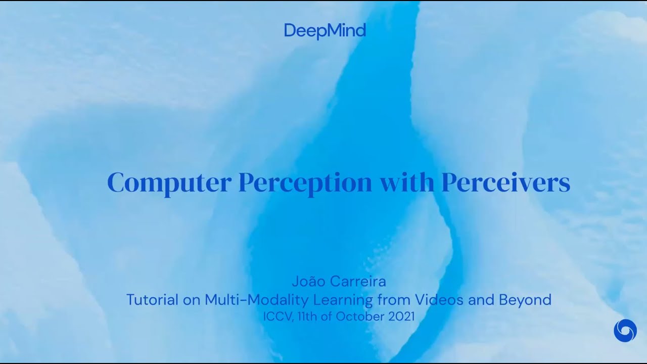 Computer Perception with Perceivers - YouTube