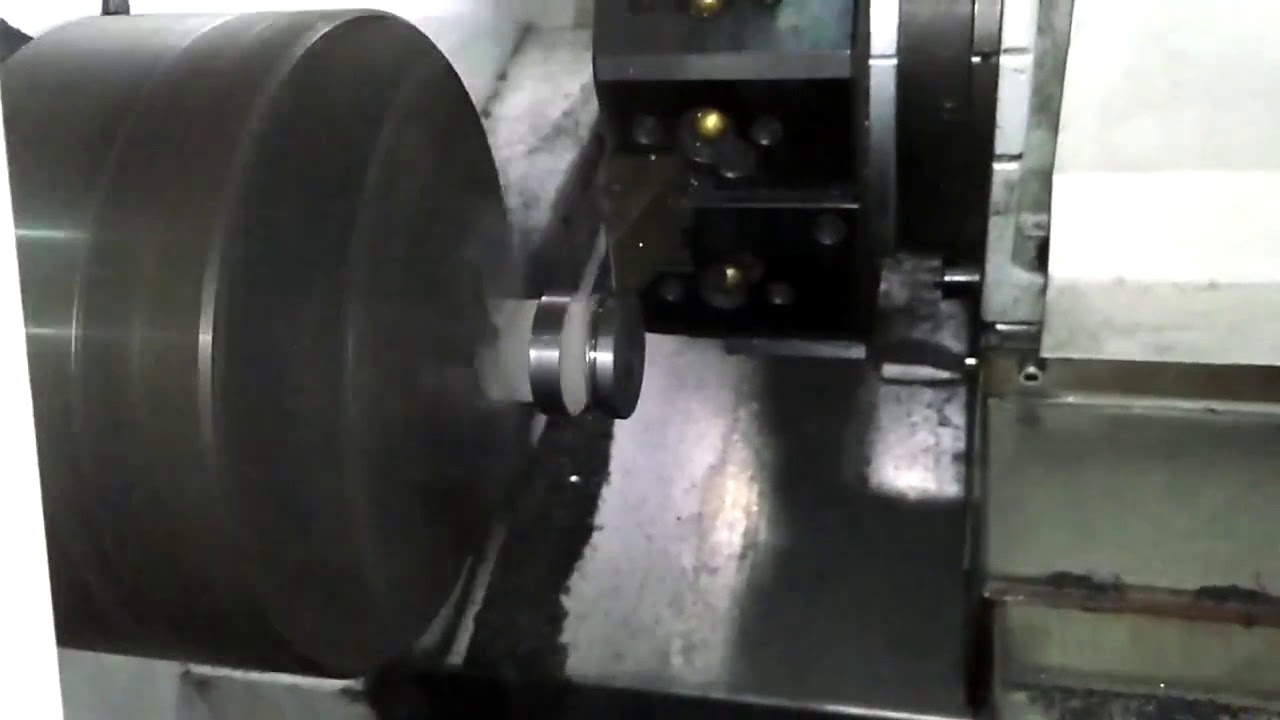 V BELT PULLY MACHINING IN CNC TURNING - YouTube
