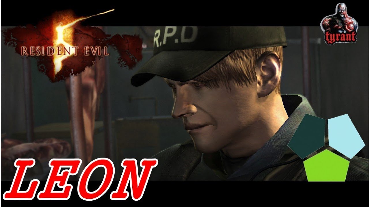 Resident Evil 5 Mod Leon R.p.d Stars Re2 - YouTube