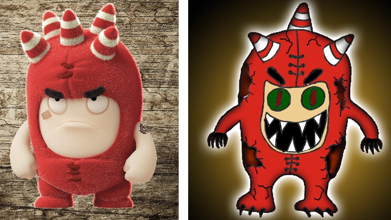 ODDBODS ALL Characters as HORROR VERSION IN LIFE - YouTube