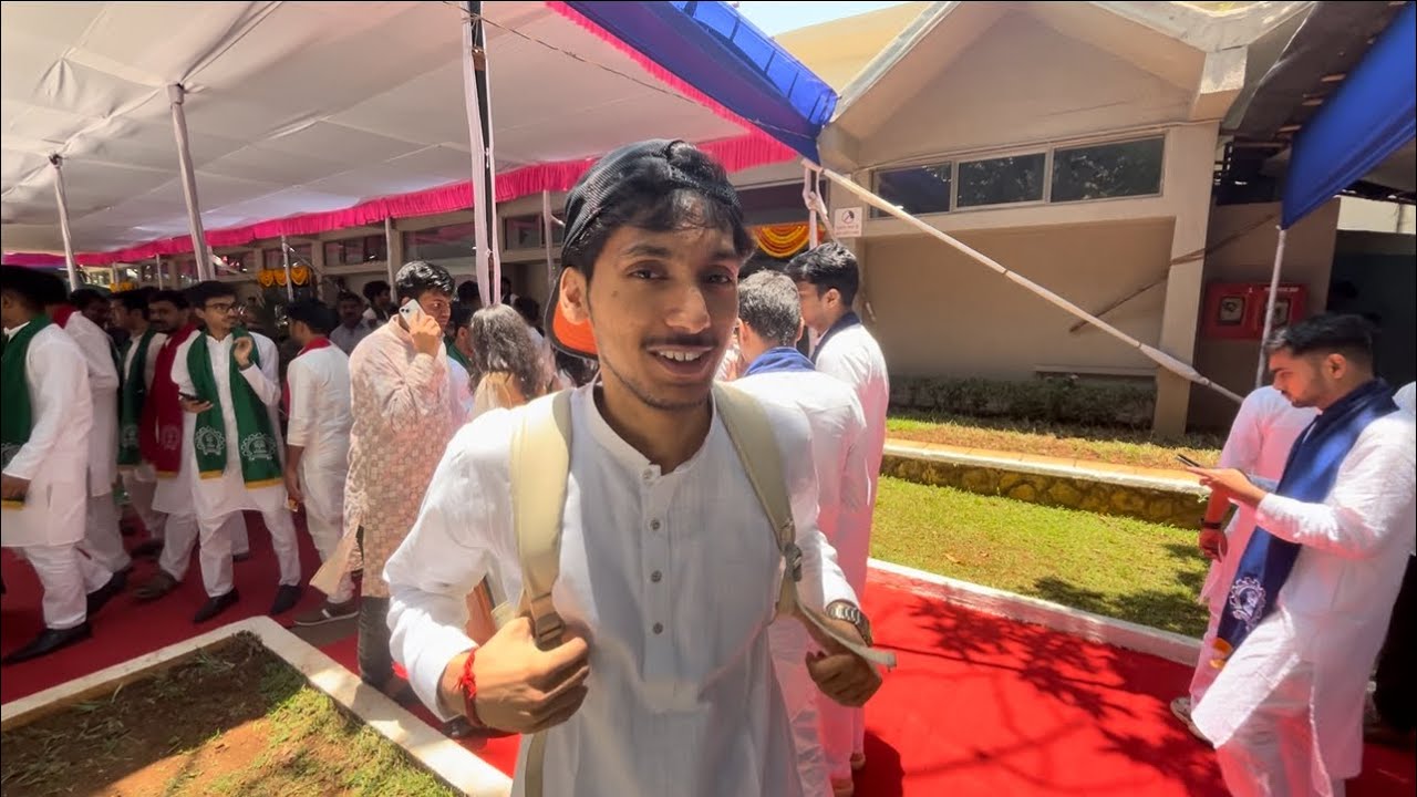 My experience at IIT Bombay Commencement 2025 - YouTube