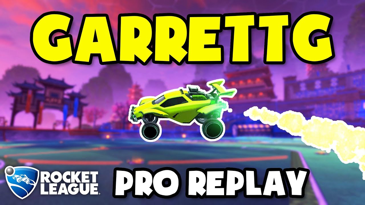 GarrettG Pro Ranked 3v3 #86 - Rocket League Replays - YouTube