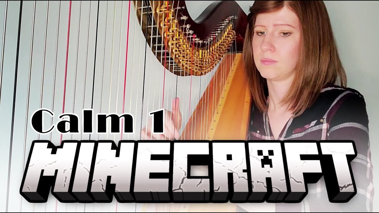 C418: Minecraft - Calm 1 (Harp Cover) + Lever Harp Sheet Music - YouTube