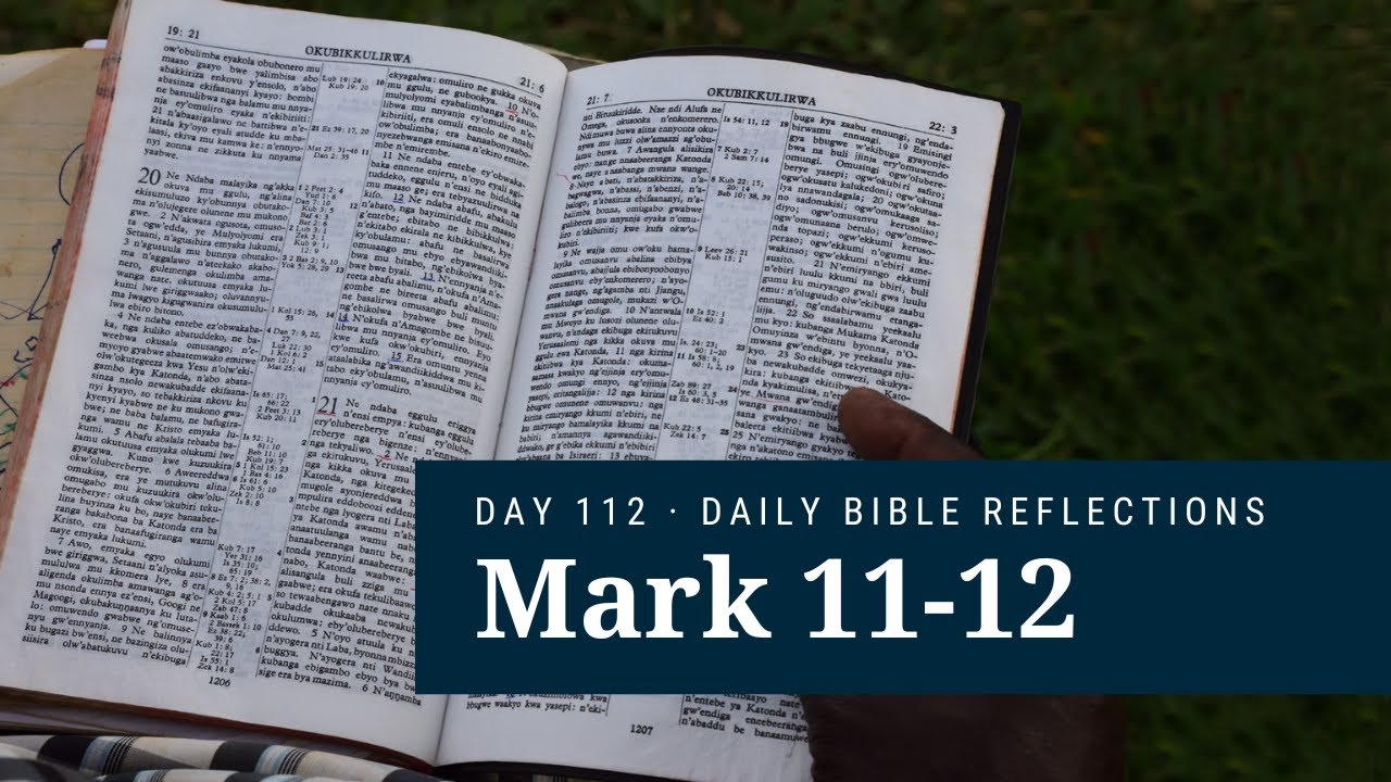 DAY 112 | Mark 11-12 | The Bible in a Year - YouTube