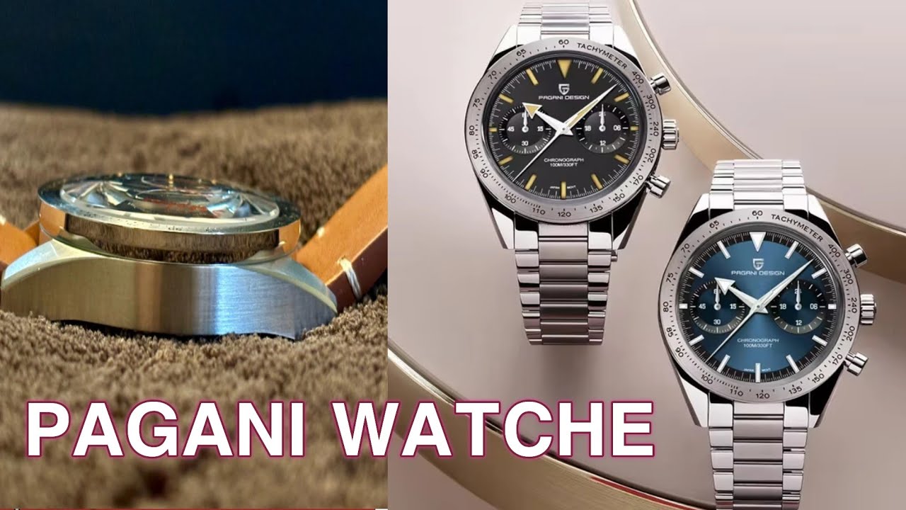 PAGANI DESIGN PD1752 LIGHT BLUE DIAL ROMANS DAYDATE PRESIDENT HOMAGE ...