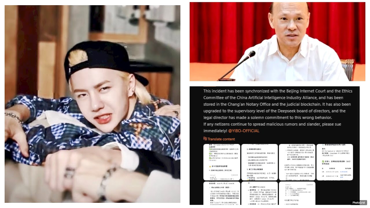 DeepSeek apologizes to Wang Yibo regarding Al information and Li Aiqing's shocking corruption ...