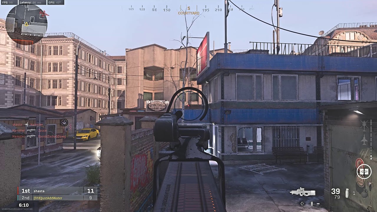 Call of Duty Modern Warfare Free-For-All 30-8 on St. Petrograd w/P90 ...