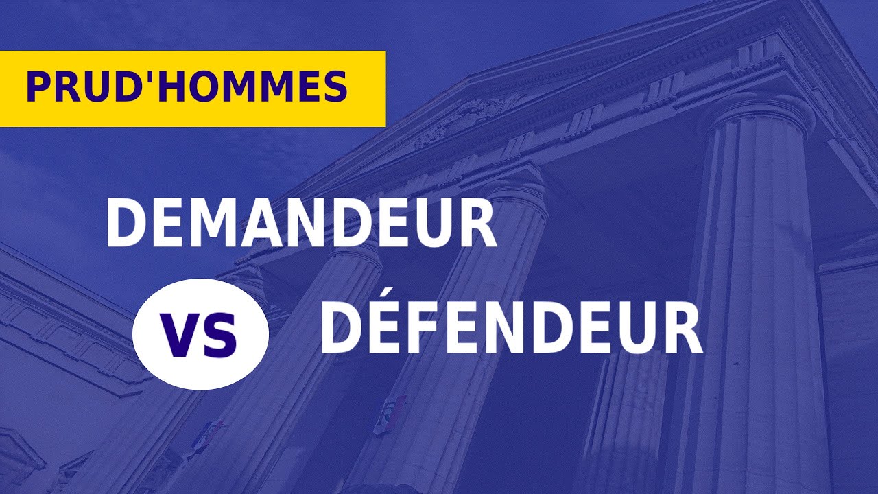 PROCÈS : DEMANDEUR VS. DÉFENDEUR - YouTube