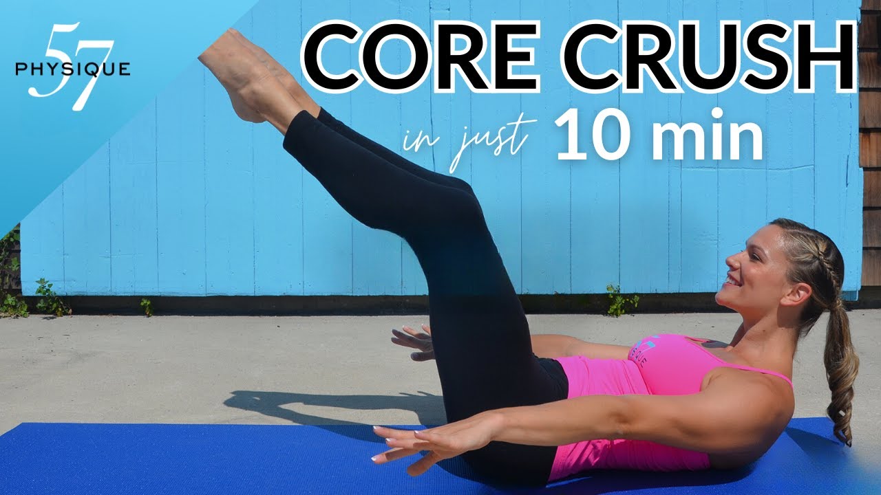 The Core-crushing 10-minute ab workout that ACTUALLY works! - YouTube