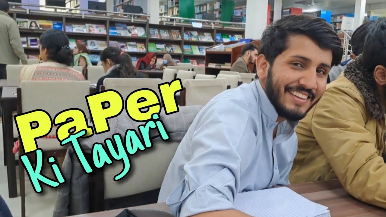 Paper Ki Tayari Zaroori he😉. @ManzoorTabassum - YouTube