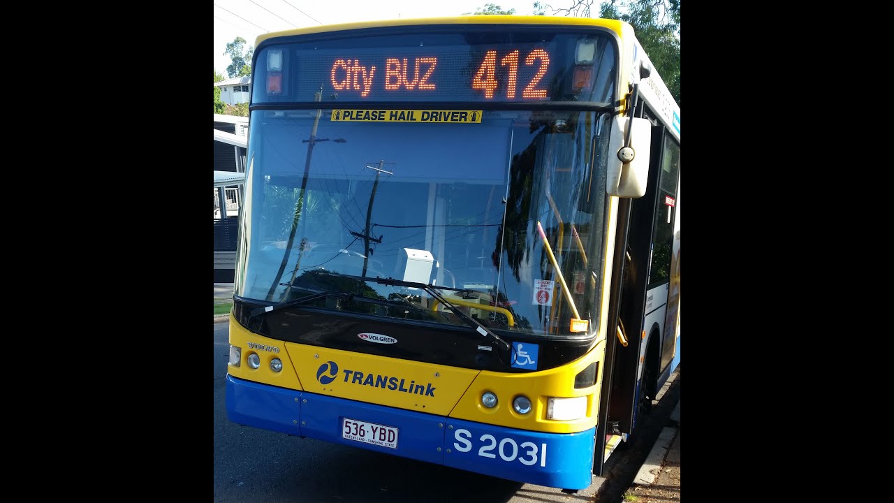 Brisbane City Bus... 412 outbound - YouTube