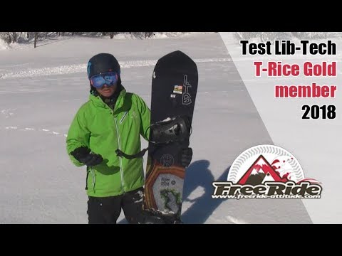 Test Lib-tech T-Rice gold member FP 2018 - YouTube