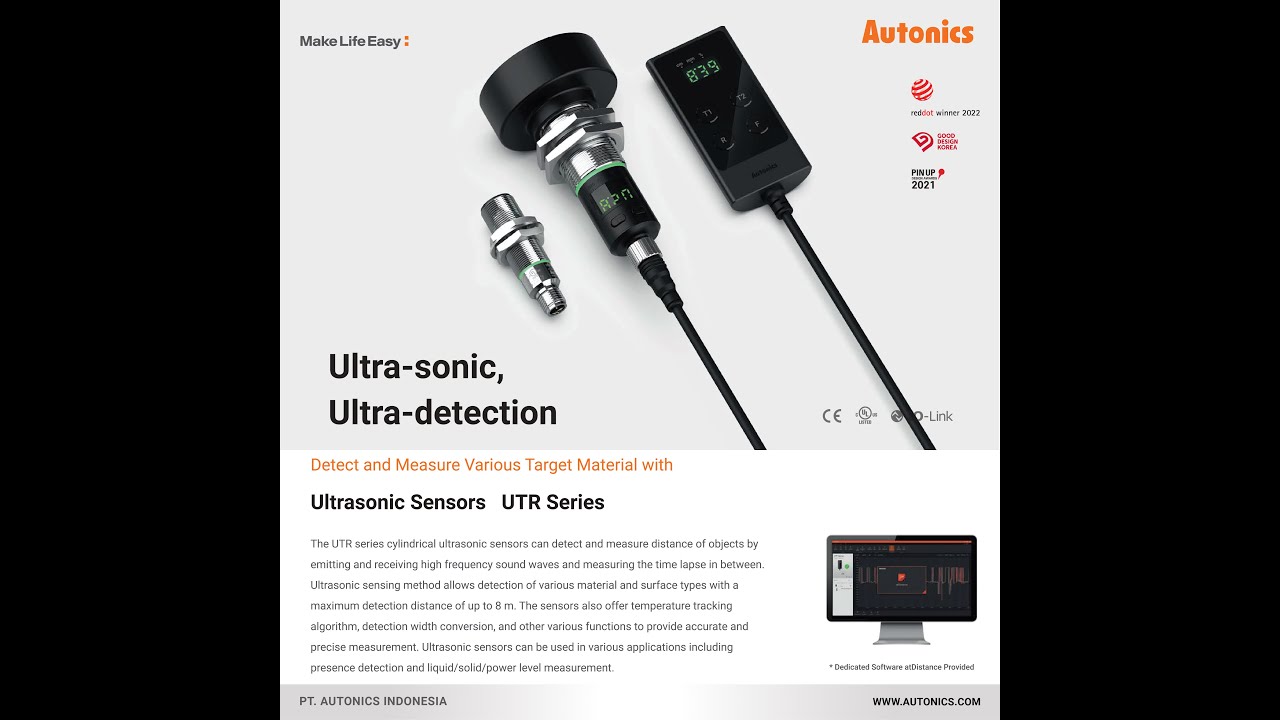 [AUTONICS - NEW PRODUCT OVERVIEW] - UTR Series - YouTube