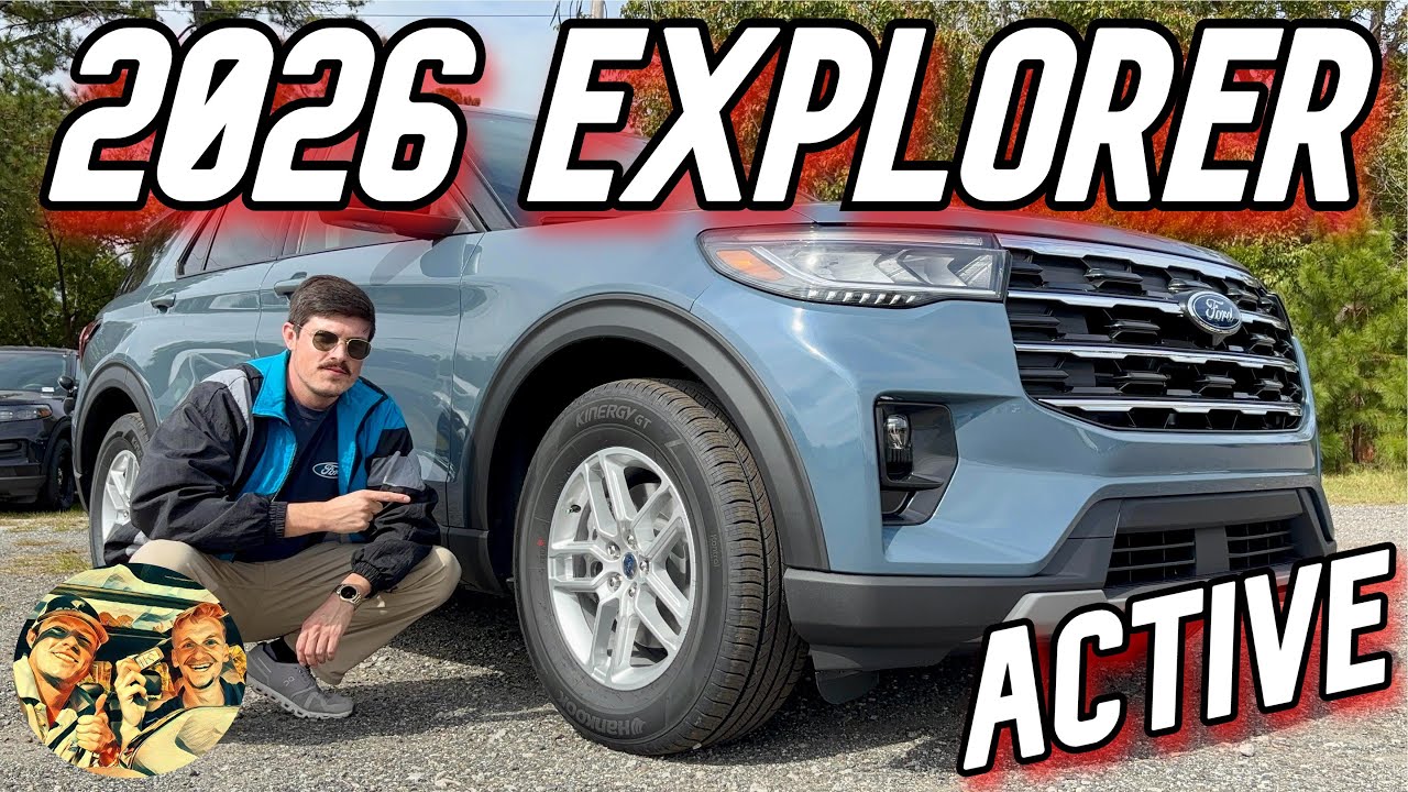 NEW 2026 FORD EXPLORER ACTIVE RWD | VAPOR BLUE | 2.3L ECOBOOST | FULL ...