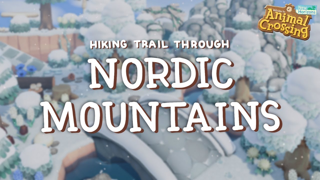 Mountainous Nordic Hiking Trail With Caves // Speed Build - Animal ...