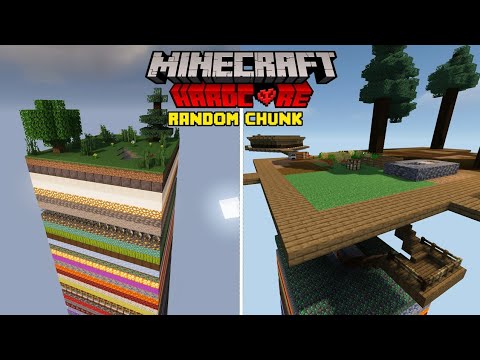 100 Days on ONE RANDOM CHUNK in Hardcore Minecraft | #Part-2 - YouTube