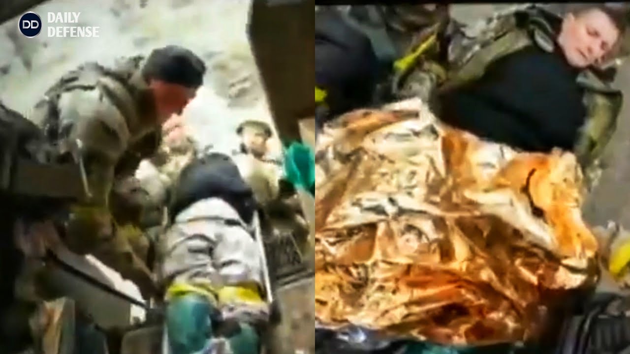 The Ukrainian military medic team plays a vital role alongside the ...