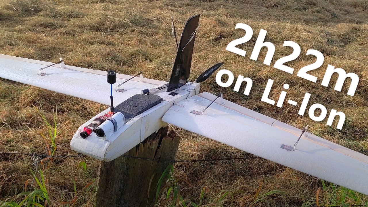 Mini Graugans - 2h:22m flight with Li-Ion! (Molicel P42A, 21700 in FPV ...