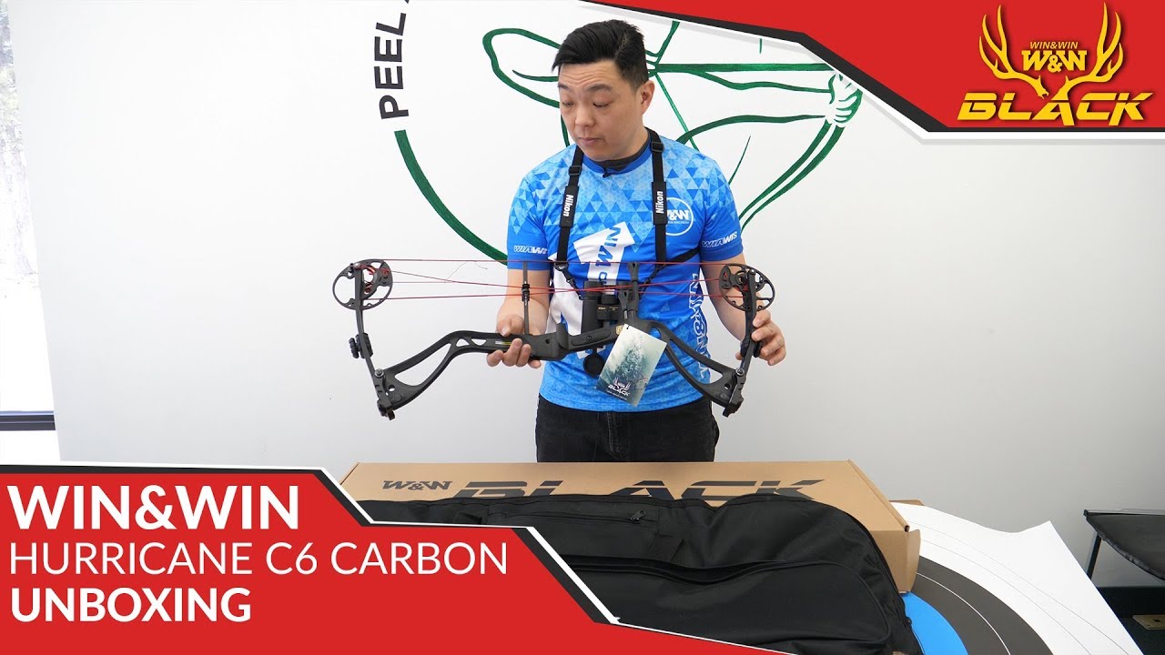 Win & Win 2018 Hurricane C6 full carbon compound bow Unboxing - YouTube
