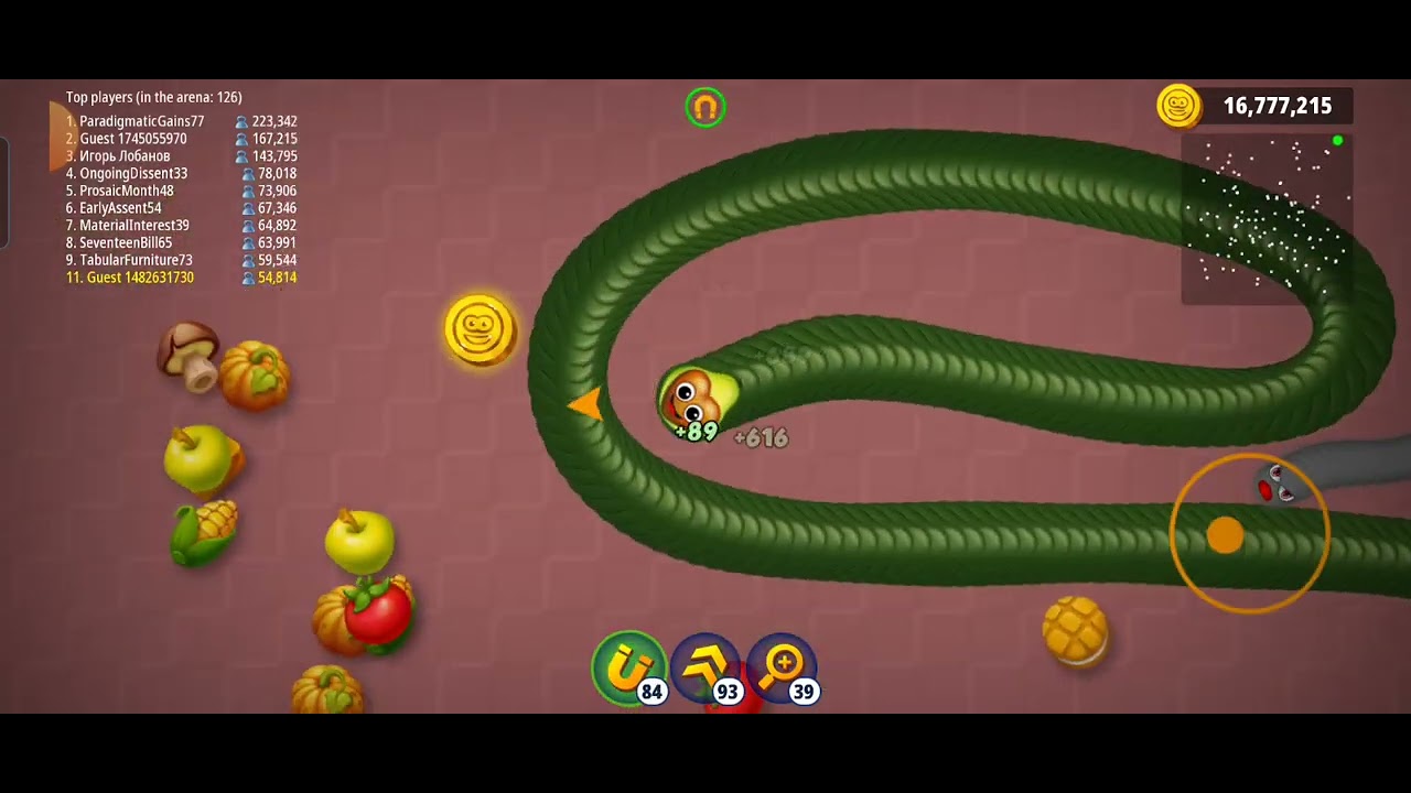 WormsZoneio Biggest Avocado Snake /Worm Zone Best Tiny Hacker Games ...