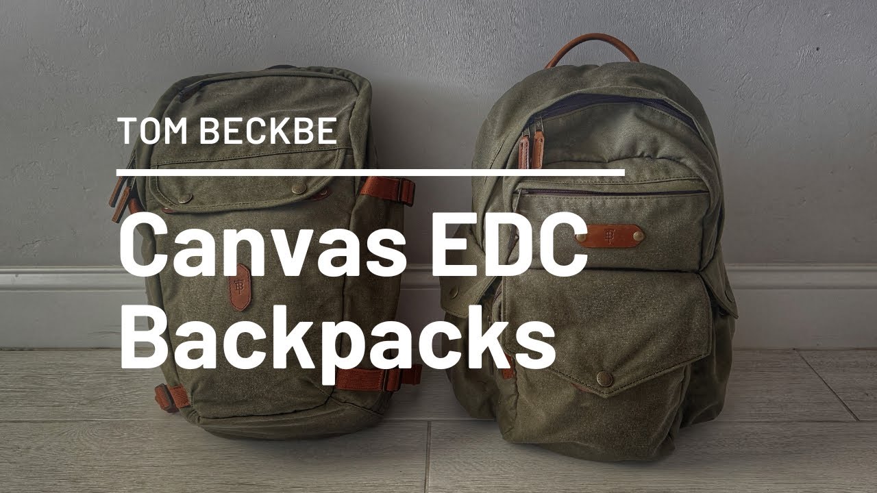Best New Heritage Bags? Tom Beckbe Canvas Backpack & Daypack Review ...