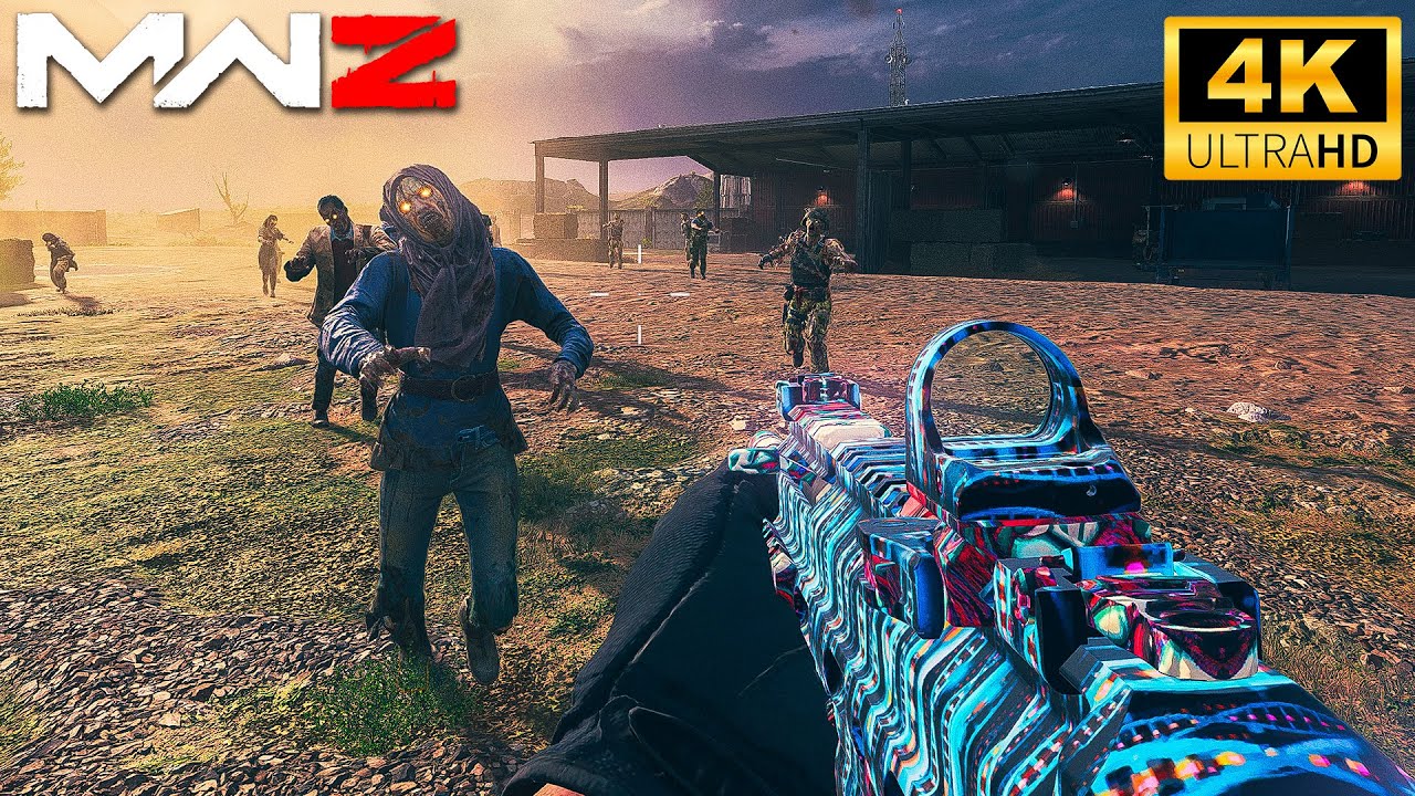 SOLO in Red Zone. Modern Warfare Zombies Gameplay 4K (No Commentary ...