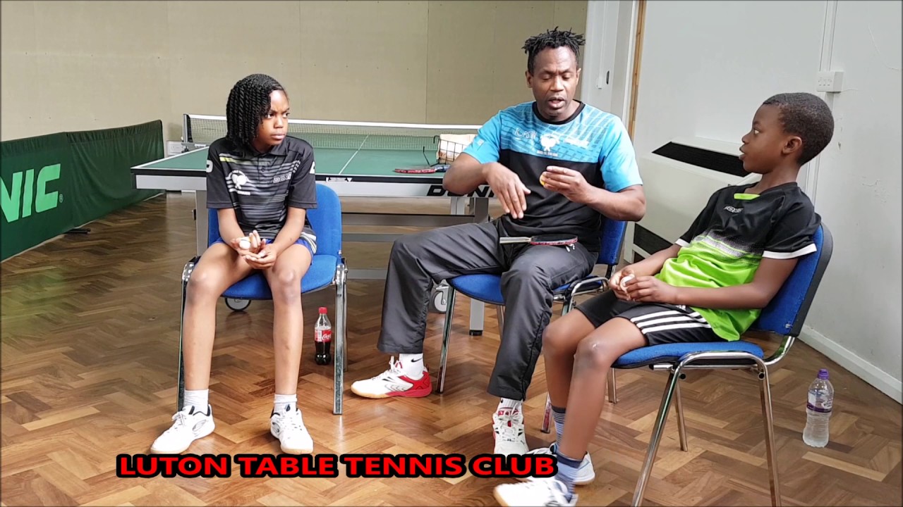 Talking with Shaniely & Nathan. Luton Table Tennis Club. Future of UK ...