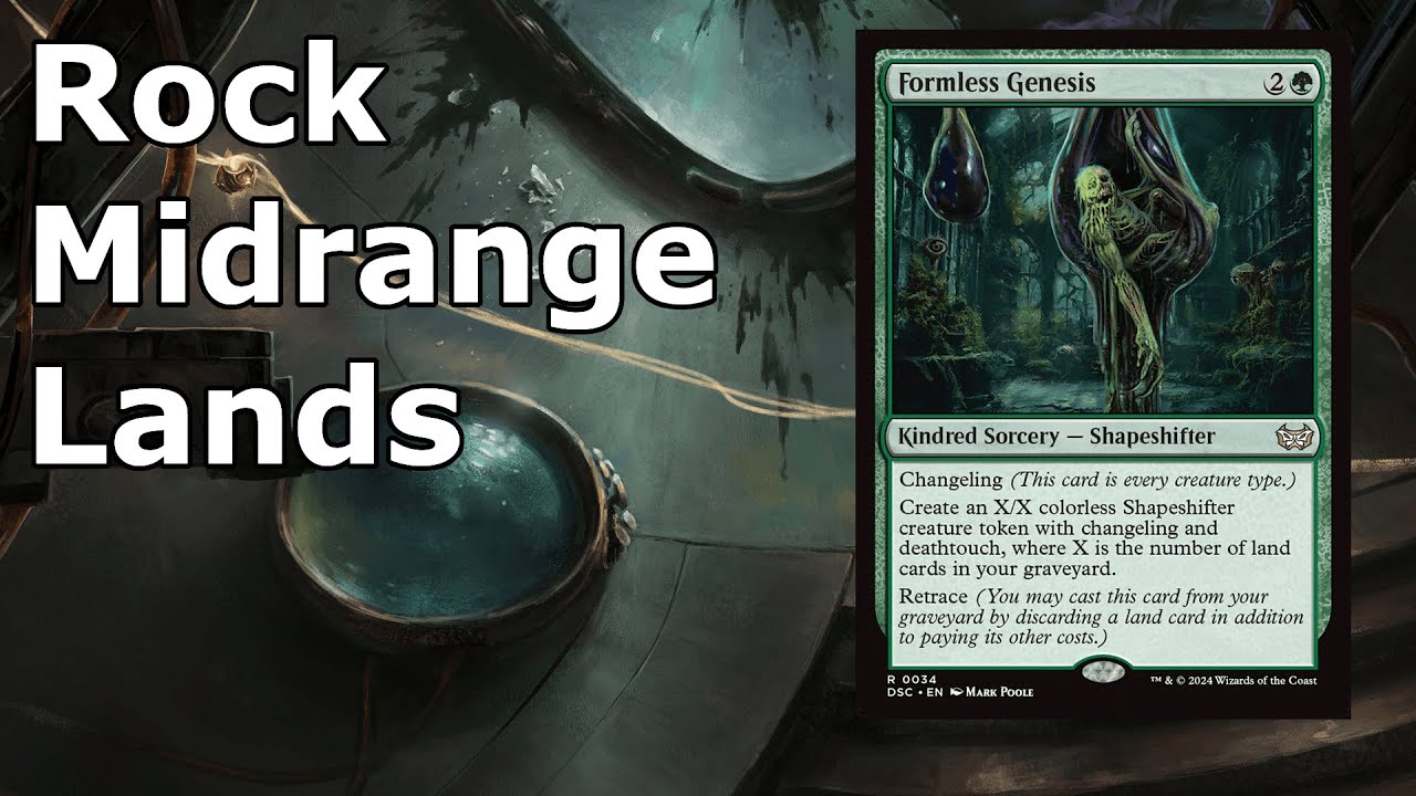 WE CAN REBUILD IT! Rock Lands (Golgari Midrange Lands- Legacy MTG ...