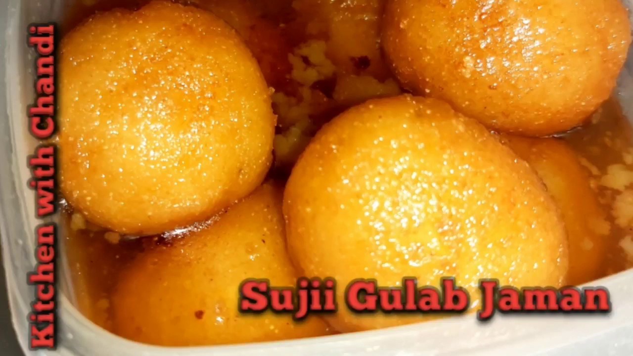 Sujii Gullab Jaman by Kitchen with Chandi - YouTube