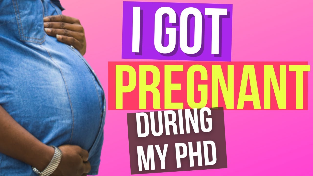 I was a PREGNANT PhD student (PLUS how to get through it) - YouTube