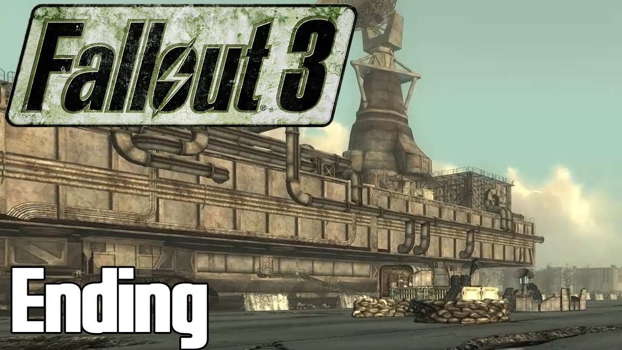 Fallout 3 Broken Steel DLC Walkthrough - Ending - YouTube