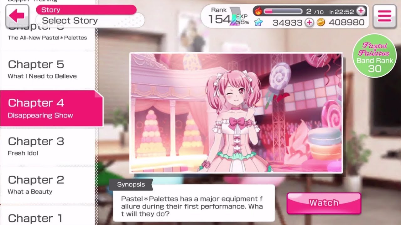 [Garupa/EN] Pastel Palettes Band Story 1 - Chapter 4: Disappearing Show ...