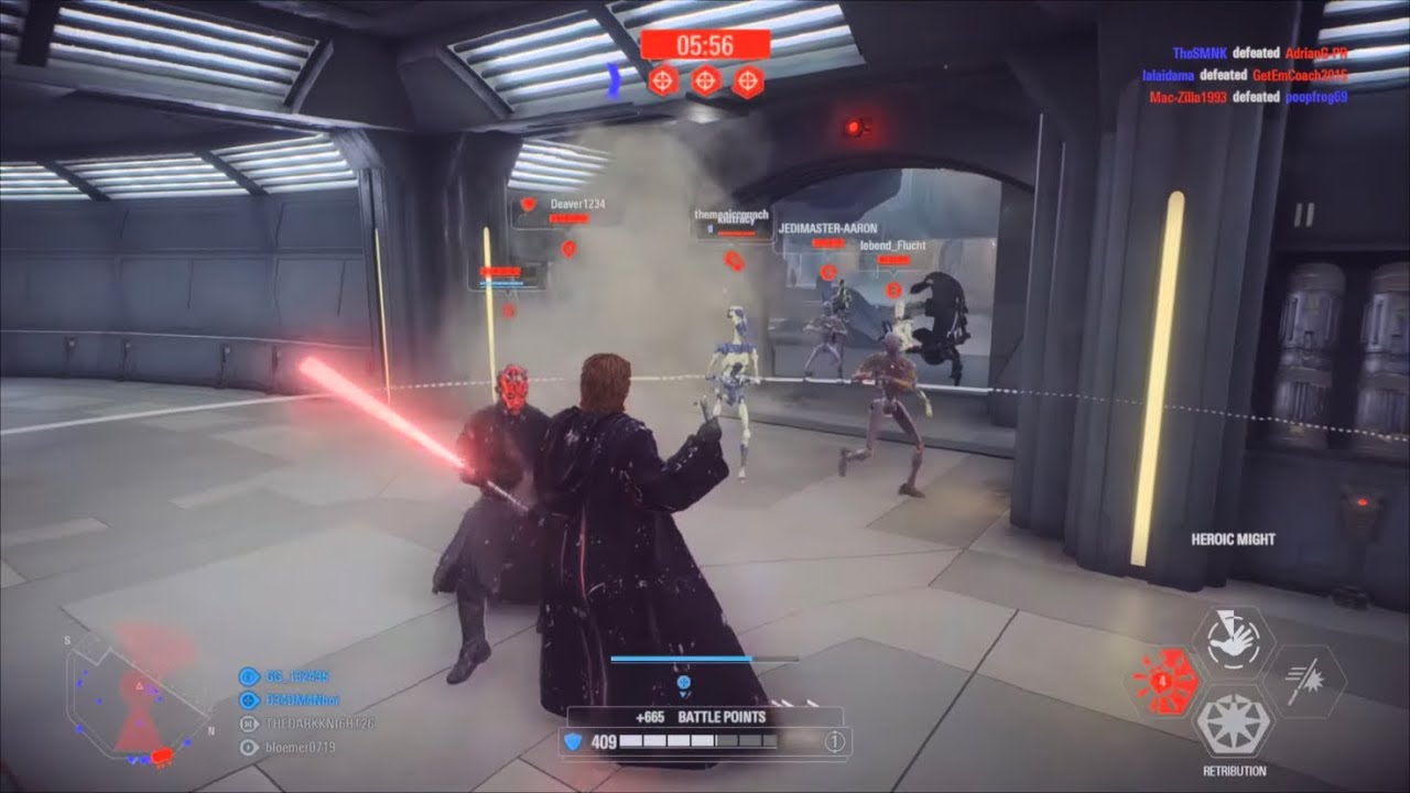 Spawn killing the whole team with The Chosen One | Battlefront 2 (PS5 ...