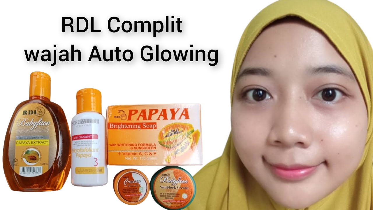 Review Papaya Rdl Asli | Wajah Auto Glowing - YouTube