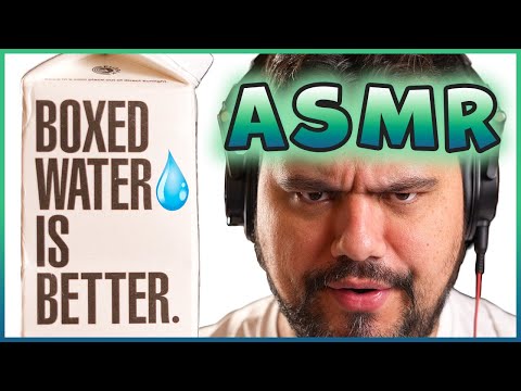 Boxed Water | Most Tingly ASMR Trigger EVER?