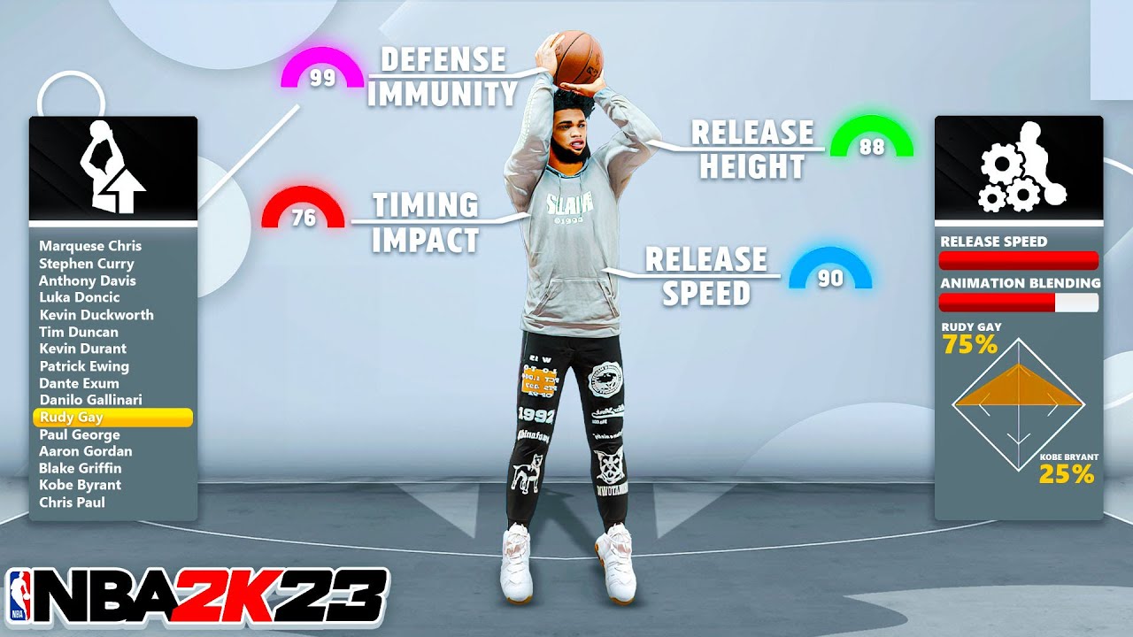 NBA 2K23 NEW JUMPSHOT ATTRIBUTES, NEW BADGES, GAMEPLAY + MORE! - YouTube