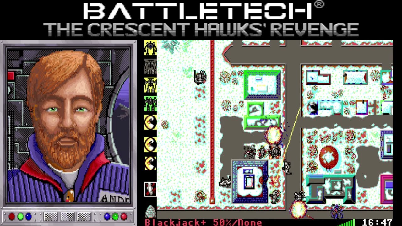 BattleTech: The Crescent Hawk's Revenge (DOS) (Part 4) - Encountering ...