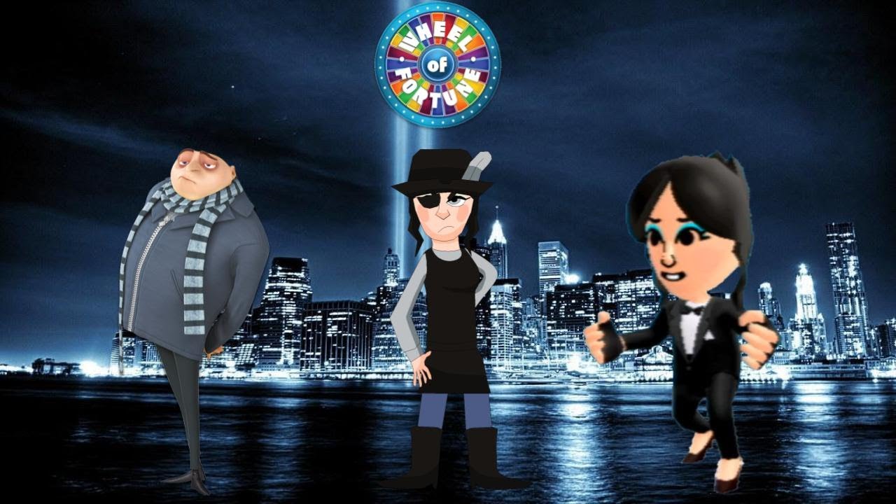 Wheel Of Fortune (Wii) - Gru Vs Eva Vs Goth Piper (Ep. 58) - YouTube