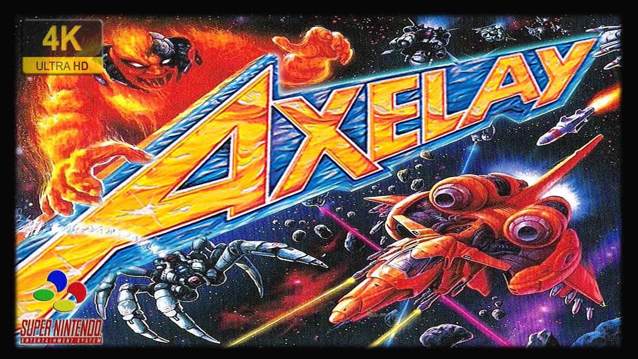 Axelay |4k60fps| Longplay (SNES) - YouTube