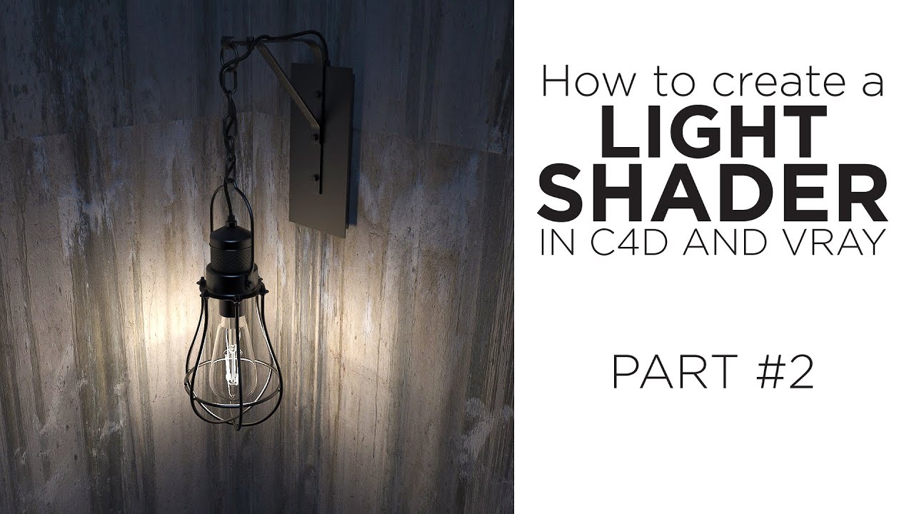 How to create a Light Shader in Vray and Cinema 4D - Part 1 - Night ...