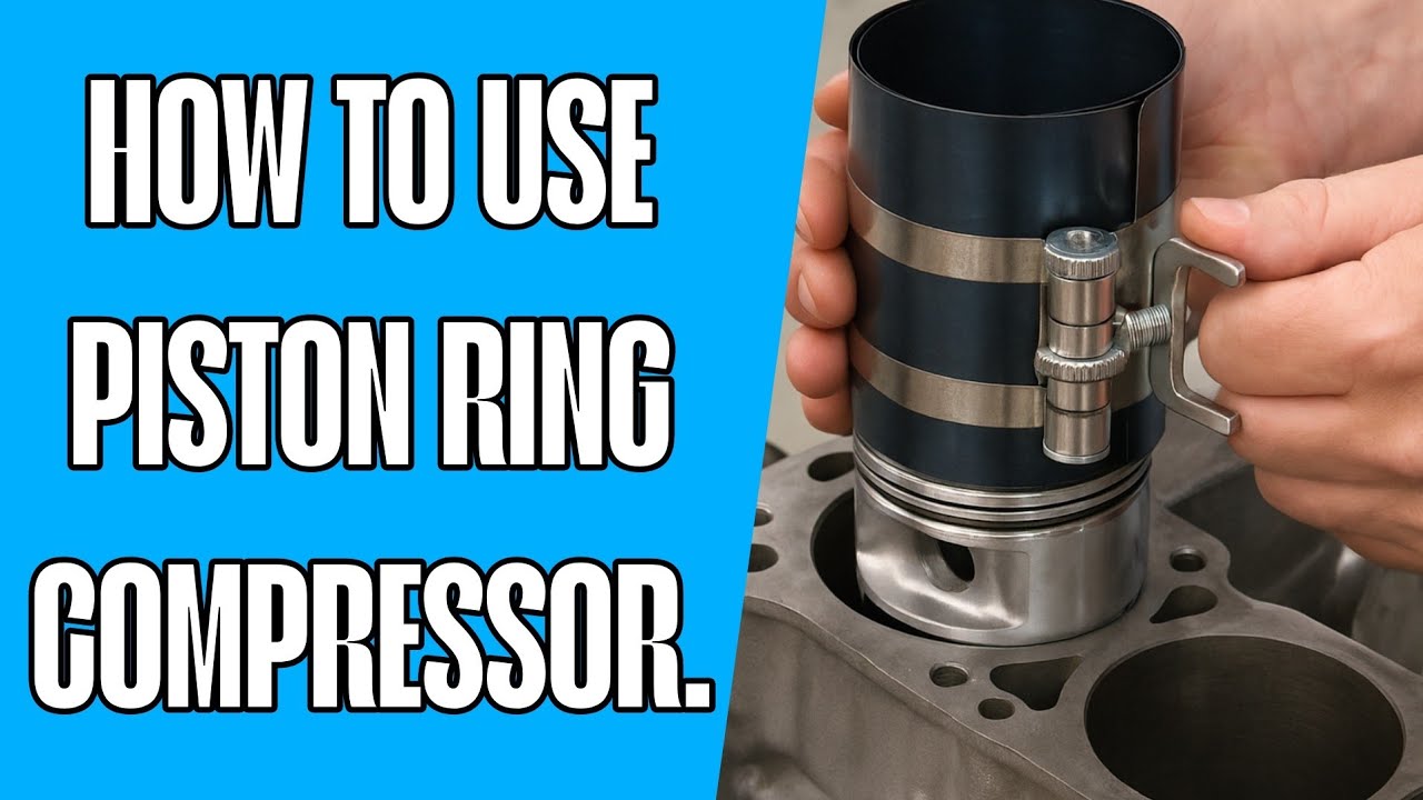 How to Use a Piston Ring Compressor | Step-by-Step Guide for Beginners ...