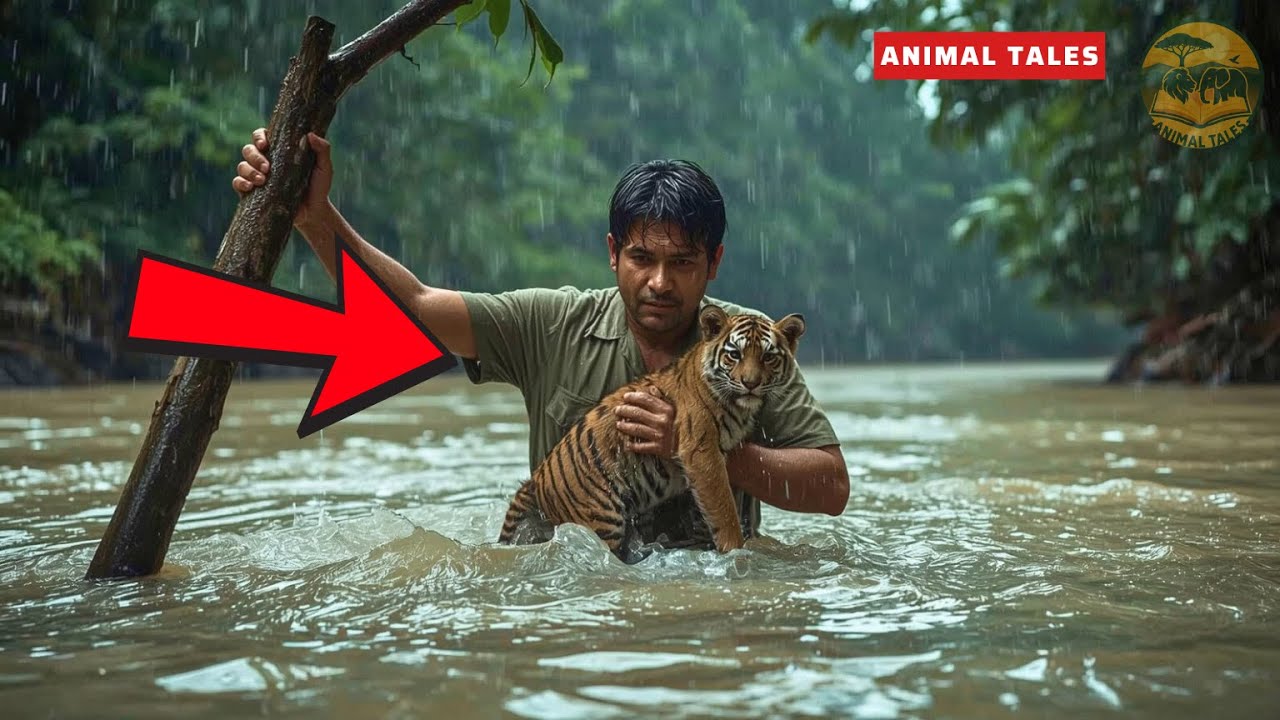 Man Saves Drowning Tiger Cub From River What Happens Next Is ...