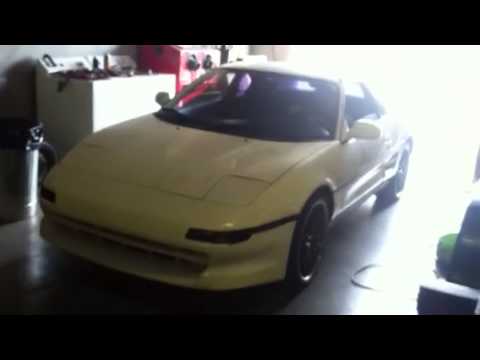 MK2 MR2 1MZ first drive - YouTube